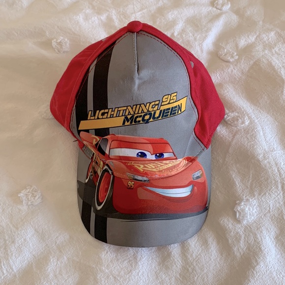 Disney | Accessories | Disney Pixar Cars 3 Lightning Mcqueen Hat | Poshmark